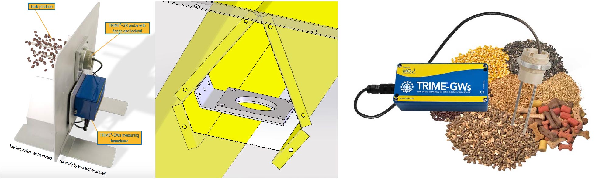 Humedad en Granos y Semillas - Medición Contínua en Secadoras y Transporte